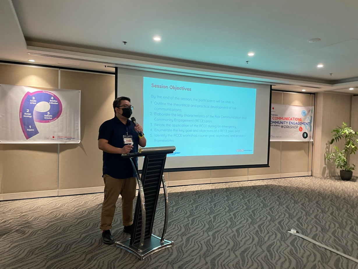 A-PAD PH's First Risk Communication Training under the New Normal ...