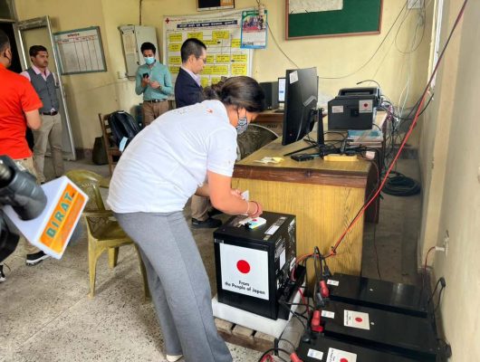 Disaster Information Management System (DIMS) Equipment Handover to ...